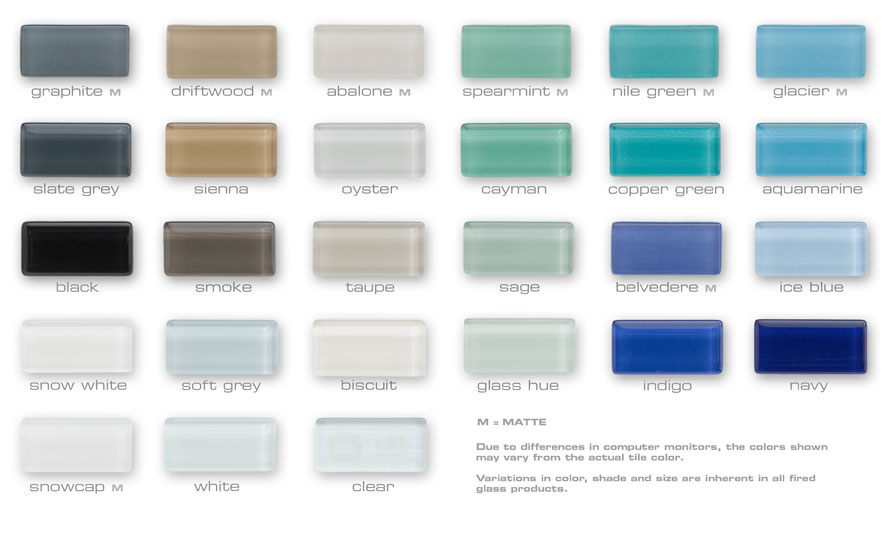 stylecap colors - glass block cap